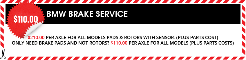 Special Offer for BMW Service & Repair Work - Ultimate Bimmer Service